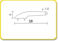 Fiberglass Elevator Control Horns (2)