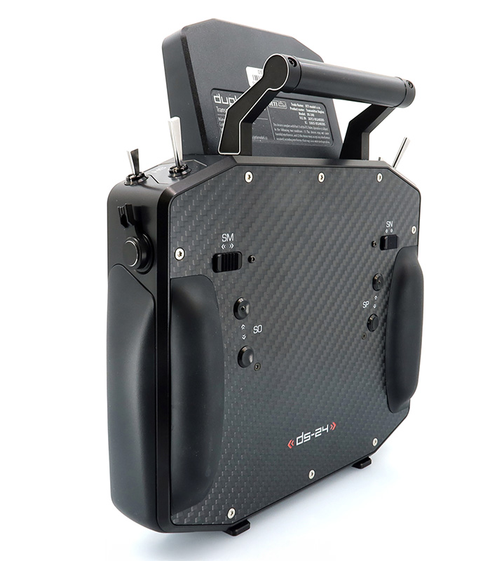 Jeti Duplex DS-24 G2 Carbon Black Diamond 2.4GHz/900MHz w/Rx R12 Assist ...