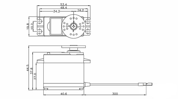 Hitec D625MW D-Series High Speed 7.4V Digital Servo Hitec D625MW D-Series High Speed 7.4V Digital Servo
