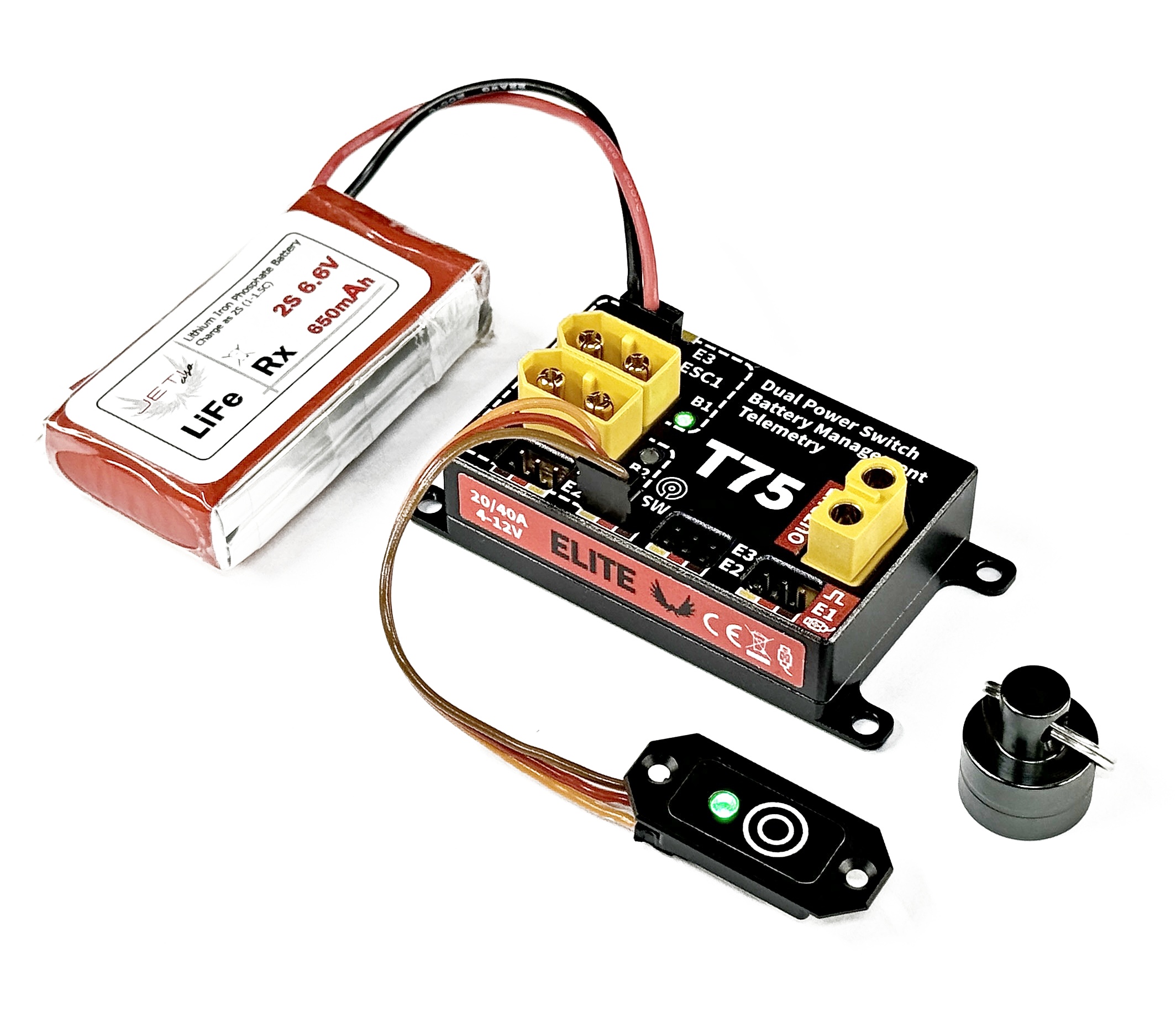 Elite Power TM Switch, Touch or Magnet Operated w/Magnetic Key (Falcon ...